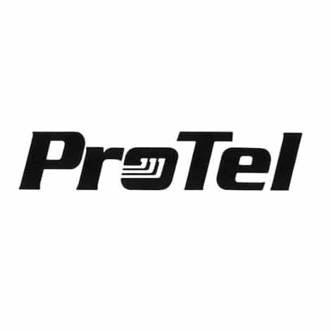 Protel Telecommunications Logo - Grey Visual Web Design